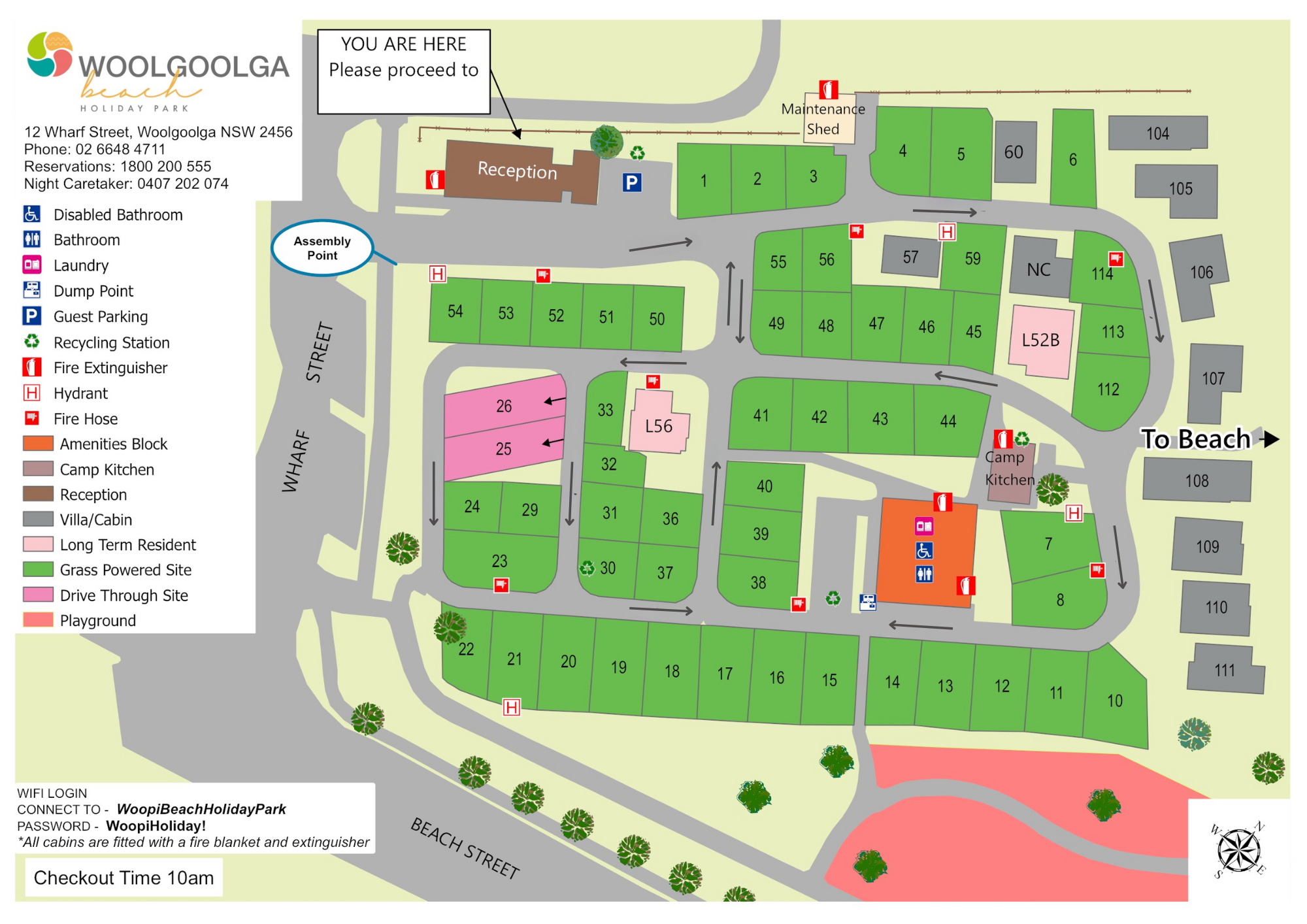 Woolgoolga Accommodation Caravan Parks | Coffs Coast Holiday Parks
