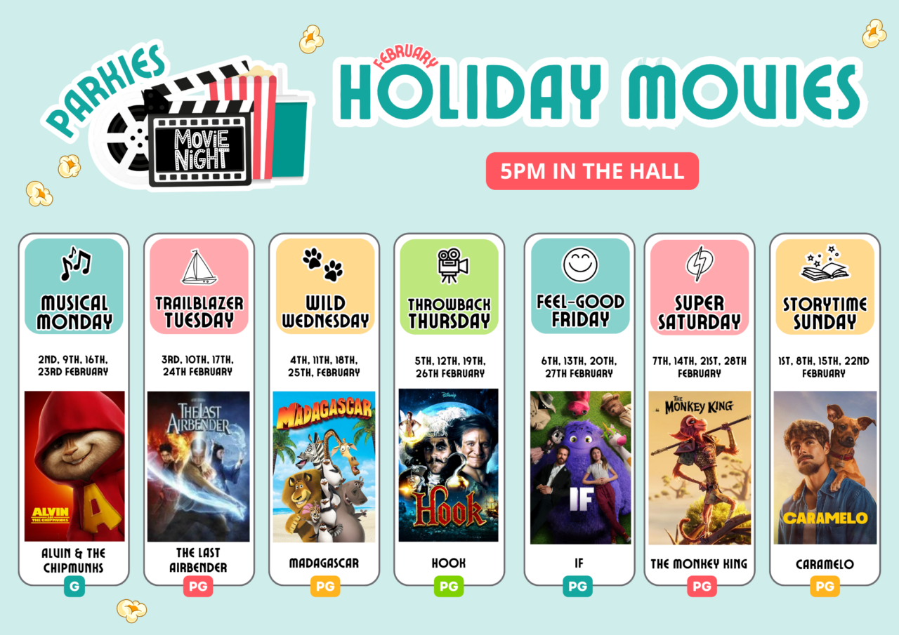 February Movie Nights - Coffs Coast Holiday Parks